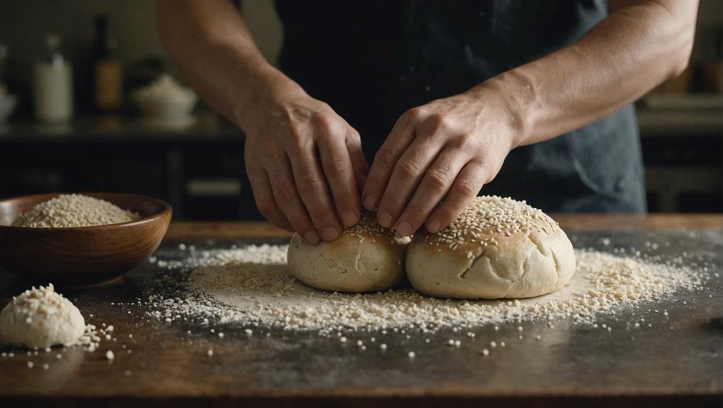 Traditional Delight: Chinese Sesame Bun Recipe - Dessert Recipes