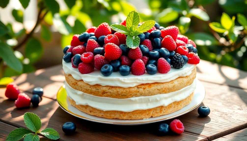 Summer Berry Cake: A Refreshing Dessert for Warm Days - Dessert Recipes