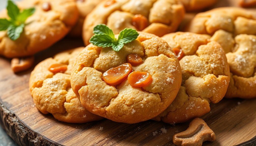 Ginger All the Way: Chewy Cookies With Candied Ginger - Dessert Recipes