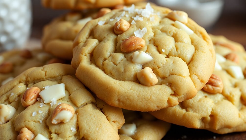 White Macadamia Nut Cookies: Bakery-Style Secret - Dessert Recipes